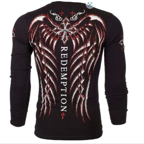 Affliction | Shirts | Mens Affliction Extra Lager Thermal | Poshmark